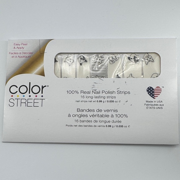 Color Street | Makeup | 535 Color Street Friend Furever Black And White ...